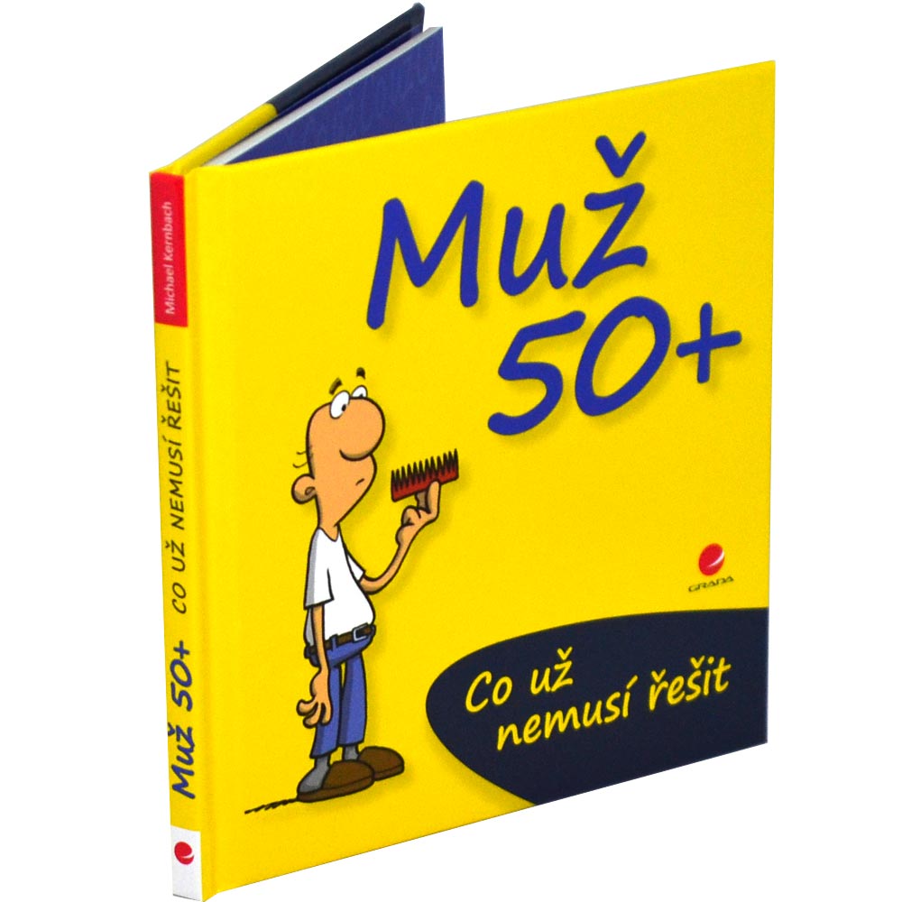 Vtipná kniha pro muže k 50 narozeninám - LaMuse.cz